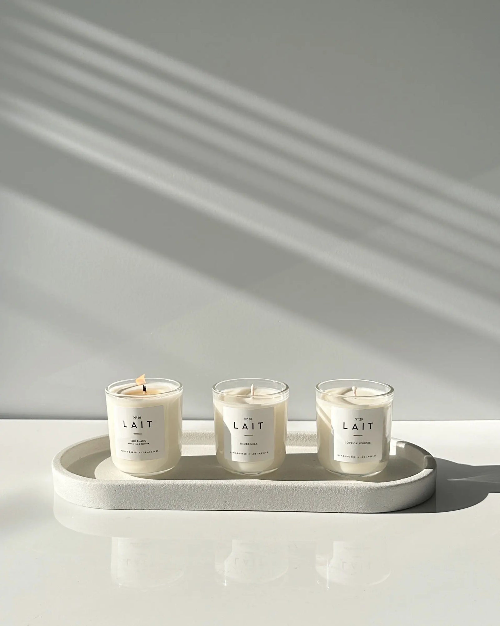 MINI VOTIVE CANDLE TRIO GIFT SET (2.8oz) - SHOP LAIT